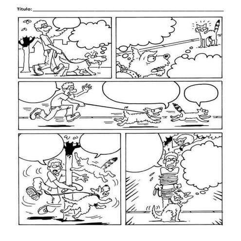 Historietas para escritura creativa | DOCX