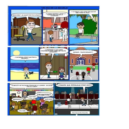 Comics Sobre La Escuela Secundaria Tebeos Con Clase | Utilización Del