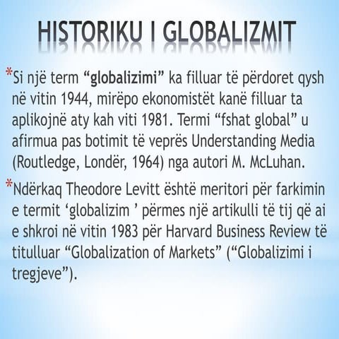 Globalizmi | PPTX