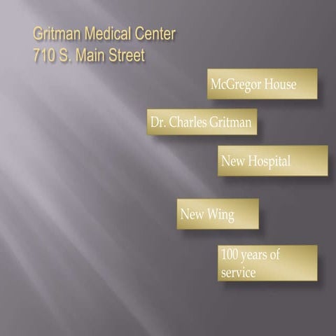 History of Gritman Medical | PPTX