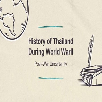 HISTORY.POST-WAR.UNCERTAINTY.POWERPOINTPRESENTATIONpptx | PPT