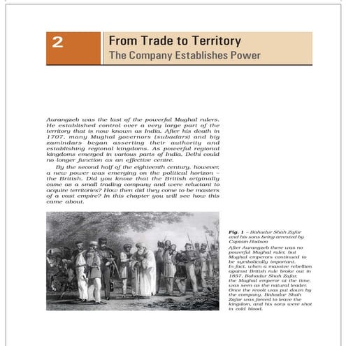 History from trade to territory pdf | PDF
