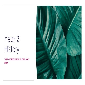 Ways of life in past and present | PPT