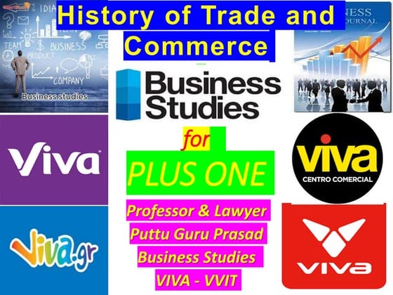 History Of Trade And Commerce Ppt