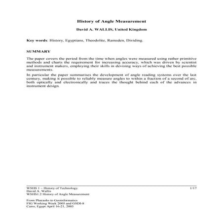 History of-angles-measurements | PDF