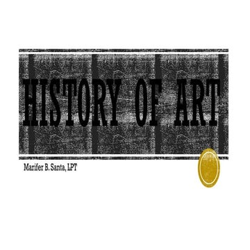History-of-art power point presentation m | PPT