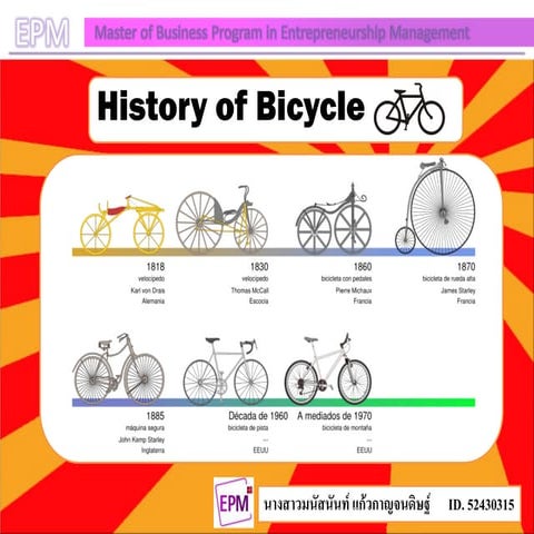 History of Bicycle | PDF