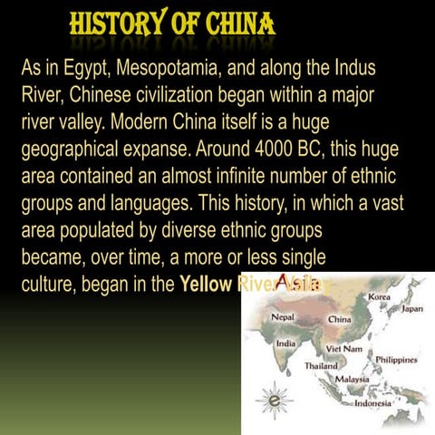 History Of China | PPTX