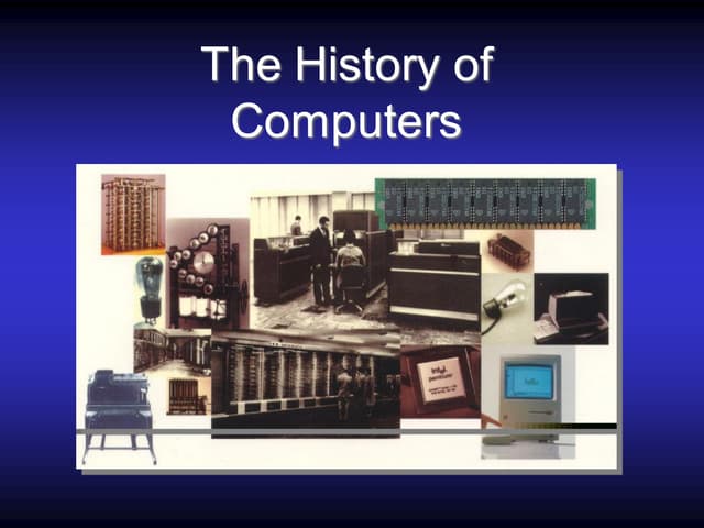 First generation of computer | PPTX