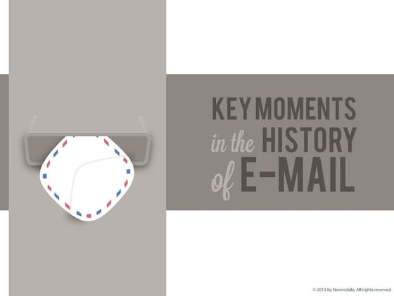 The history of email [infographic] | PDF