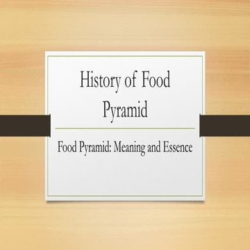 History-of-Food-Pyramid.pptx meaning and essence | PPT