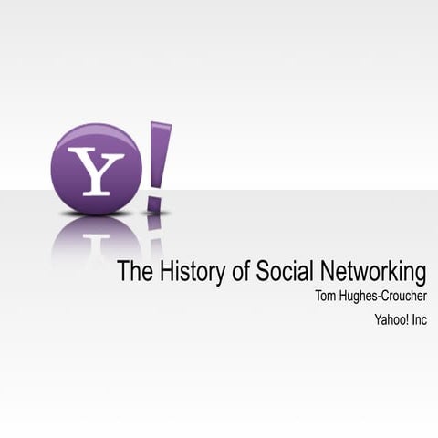 History of Social Networking | PDF