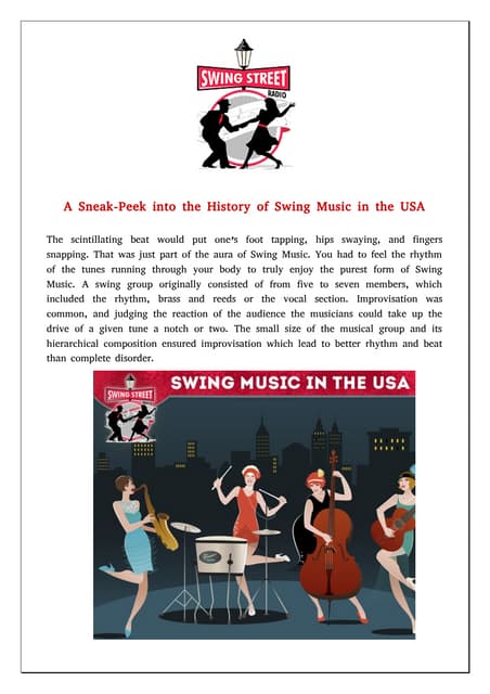 Benny goodman remembering contributions of the king of swing | PDF