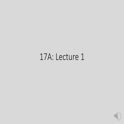 History 17 a online lecture 1 | PPT