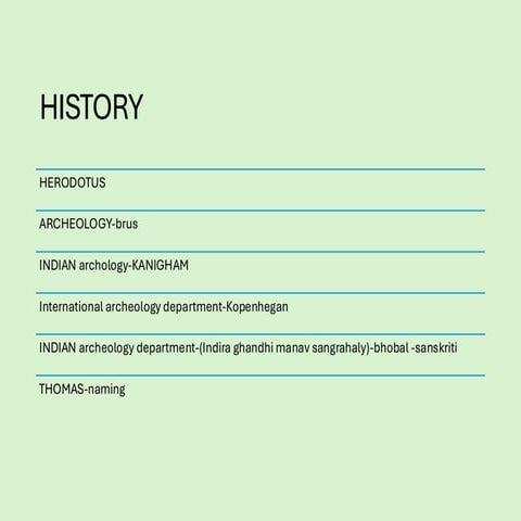 this ppt made on basis on short notes of history. | PDF