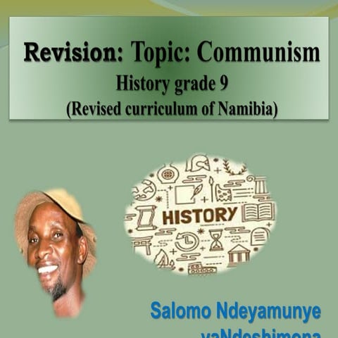 History 9 Q and A reveision Communism.pptx