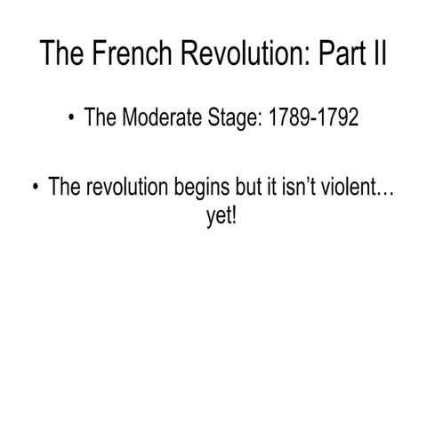 History Alive French Revolution Part Iii | PPT