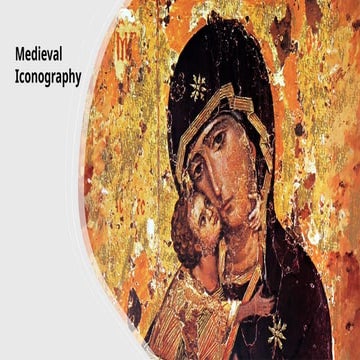 Medieval Iconography and Project for Kids | PPTX