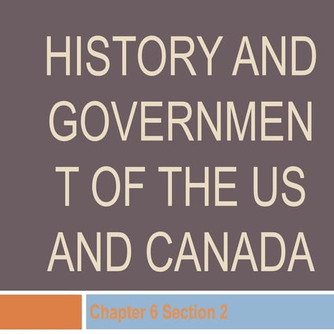 The land of the united states and canada 5 1 | PPTX