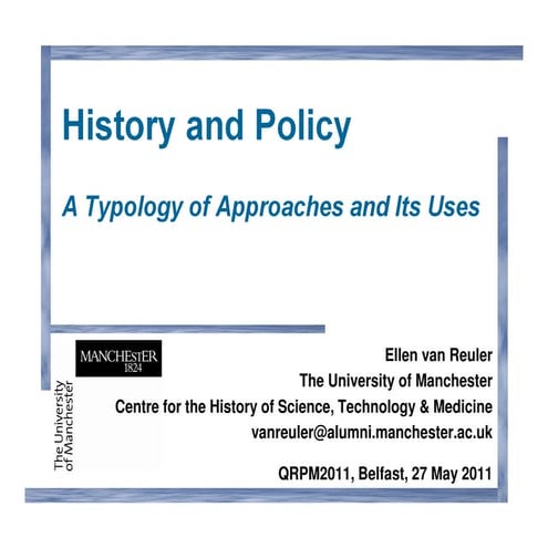 Policy and History | PPTX
