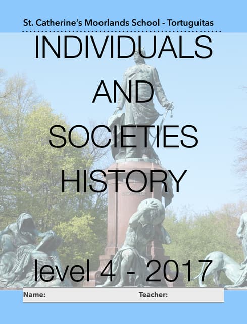 MYP Individuals and Society Criteria of assessment | PPT