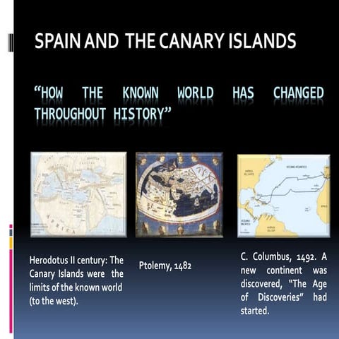 History of The Canary Islands | PPTX