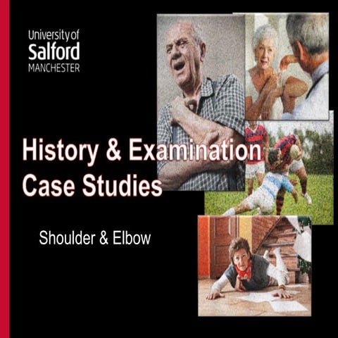 History Taking Case Examples Shoulder and Elbow | PDF