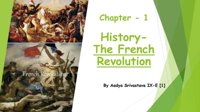 French Revolution Presentation with necessary detail | PPTX