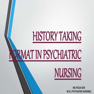 PSYCHIATRIC History collection FORMAT.pptx