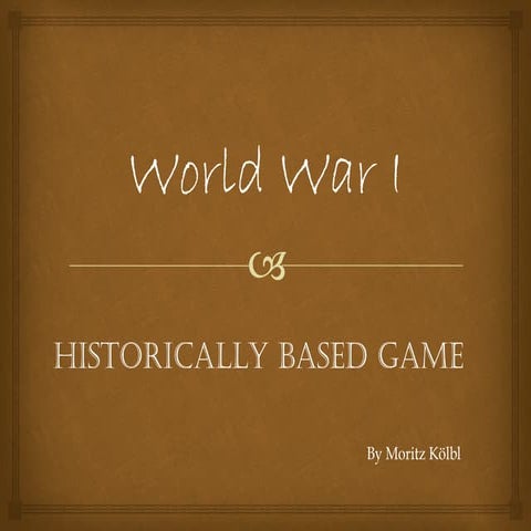 World War I | PPT