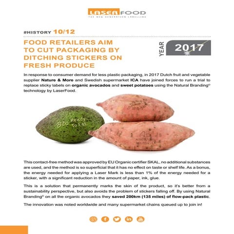 LaserFood - Company History (10/12) | PDF