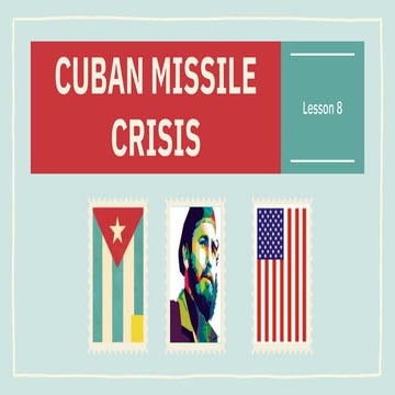 History Lesson 8- Cuban Missile Crisis.pptx