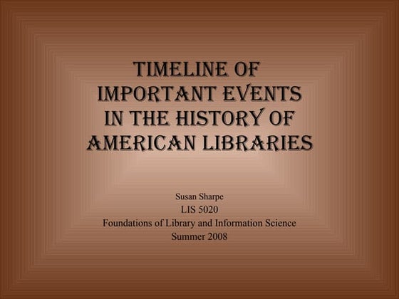 Children's Library Tour | PPT