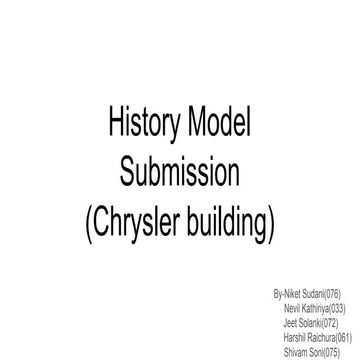 History Model Submission (Chrysler building).pdf