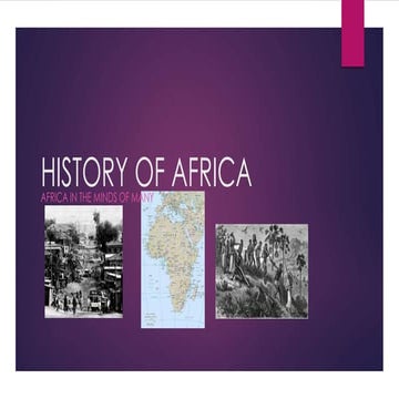 History of africa | PPTX
