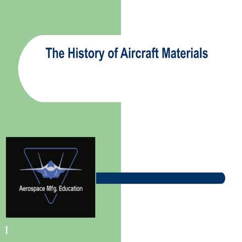 History of aircraft_materials_r2010 | PPT
