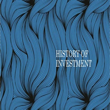 History of Stock market | PPTX