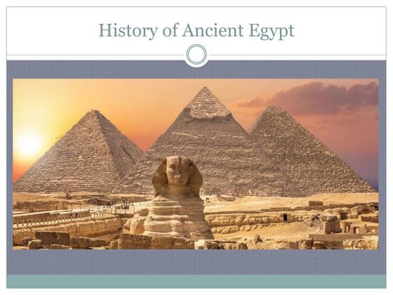 Ancient Egypt Civilization | PPT