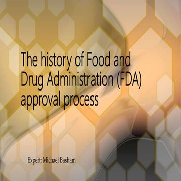 History of FDA approval | PPT