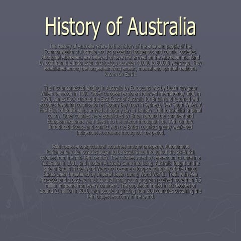 History of australia | PPT