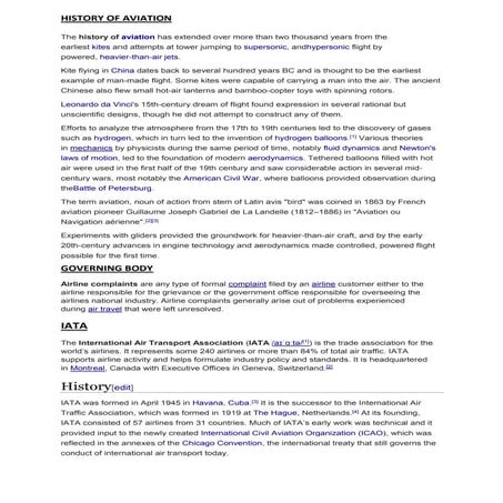 Airport handling procedure | PDF