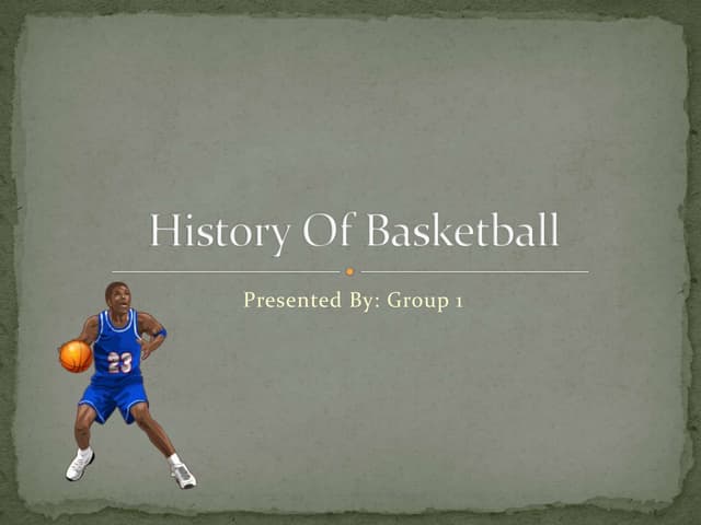 History of Basketball | PPTX