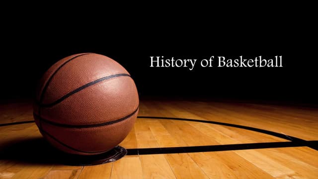 History of Basketball | PPTX
