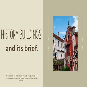 History of Buildings_250622_120651 on kodaikanal | PDF