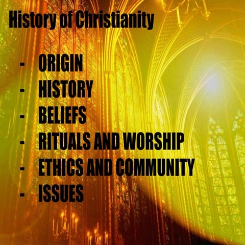 History of Christianity.pptPOWERPOINTPRESENTATION | PPT