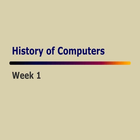 History of Computer and Computer Network.ppt