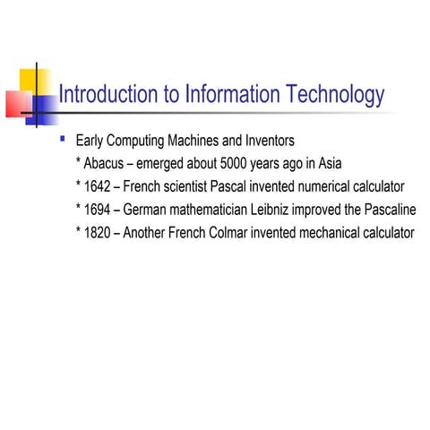 History of computers | PPT