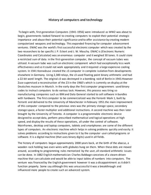 what is computer | PDF