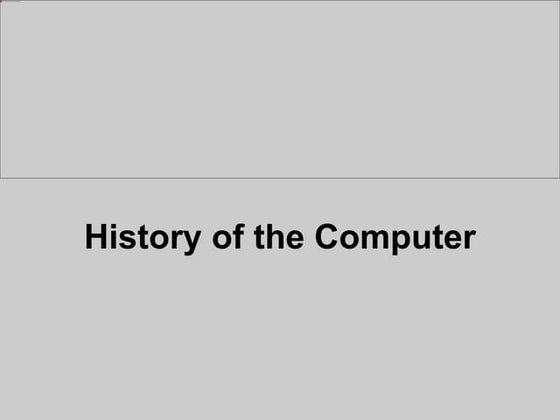 Old photos of the first generation of computers | PDF | Computing | Technology & Computing