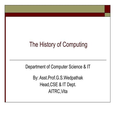 HIStory 6 | PPT